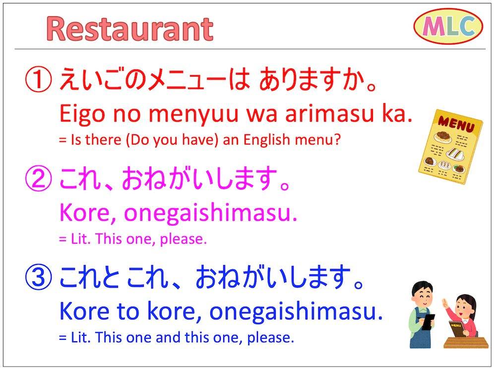 20 Japanese Survival Phrases