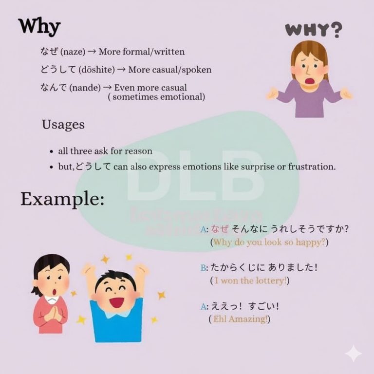 Mastering Japanese Question Words: A Detailed Guide
